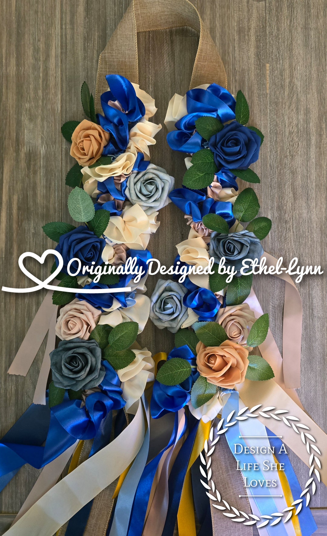 Signature Lei Design Name: Kailani "sea and Sky" - Etsy