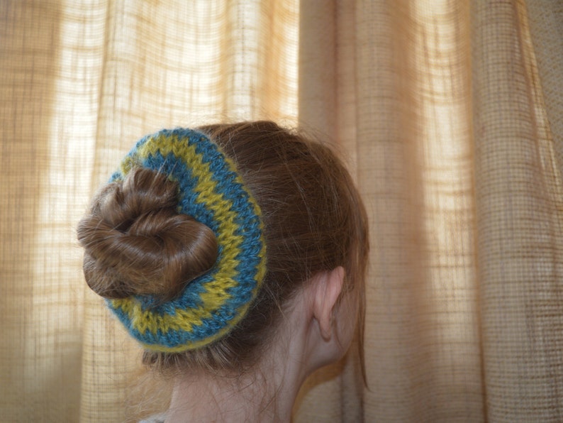 Large Knitted Mohair Scrunchies - Etsy UK