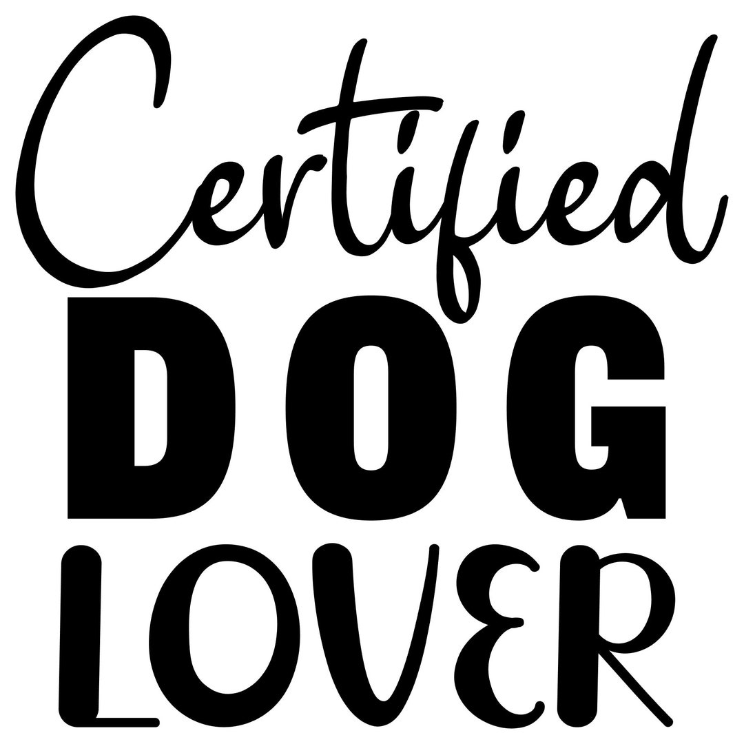 Certified Dog Lover Decal Car Window Laptop Tumblerjdm Stickers 22 ...