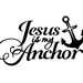 Jesus is My Anchor Christian Decal Tumbler Car Wall Vinyl - Etsy