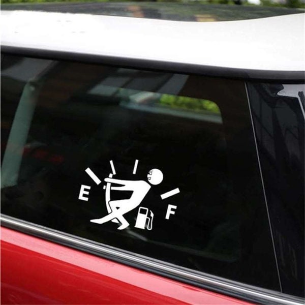 Empty Fuel Gas Gage Decal Truck Car Motorcycle RV Window Vinyl ...