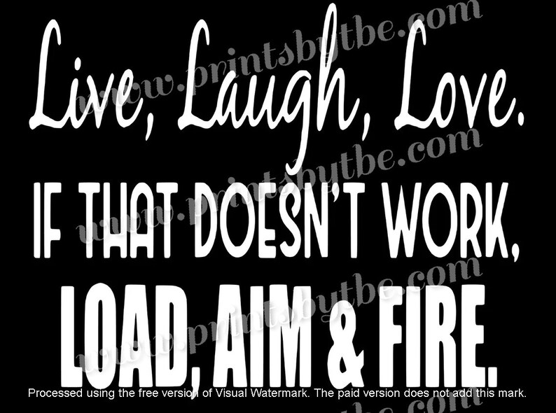 Live Laugh Love Decal Vinyl Stickers Car Tumbler Laptop Wall Art Weatherproof Sign Outdoor 22 ...