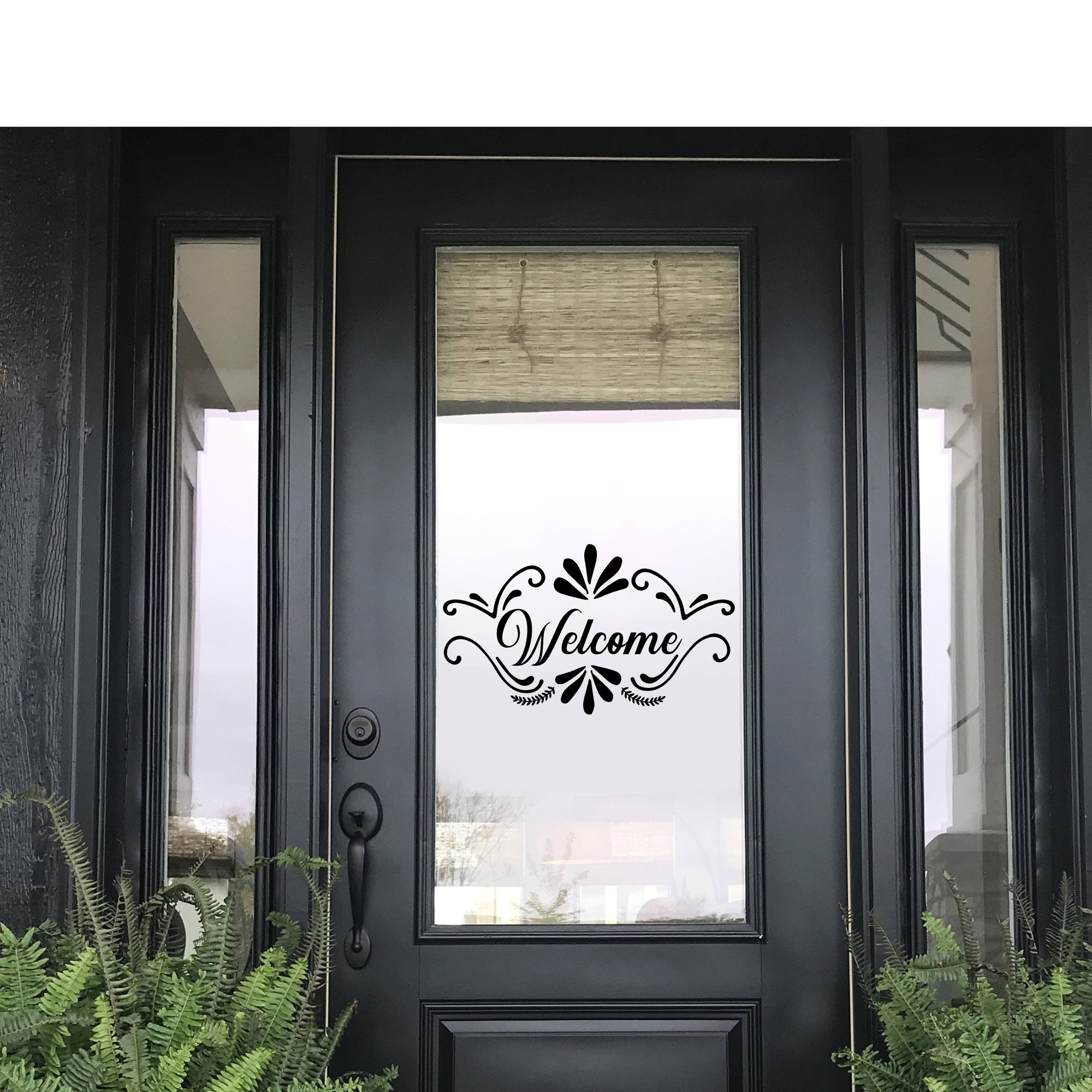 Welcome Sign Decal Wall Art Home Decor Door Window Sticker 22 ...