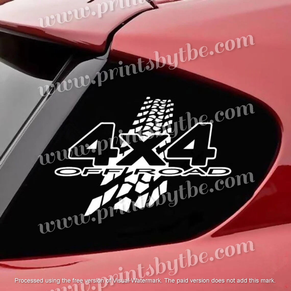 4x4 Off-road Decal, Mudding Truck Sticker, Lifted Truck Window - Etsy
