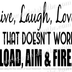 Live Laugh Love Decal Vinyl Stickers Car Tumbler Laptop Wall Art Weatherproof Sign Outdoor 22 ...