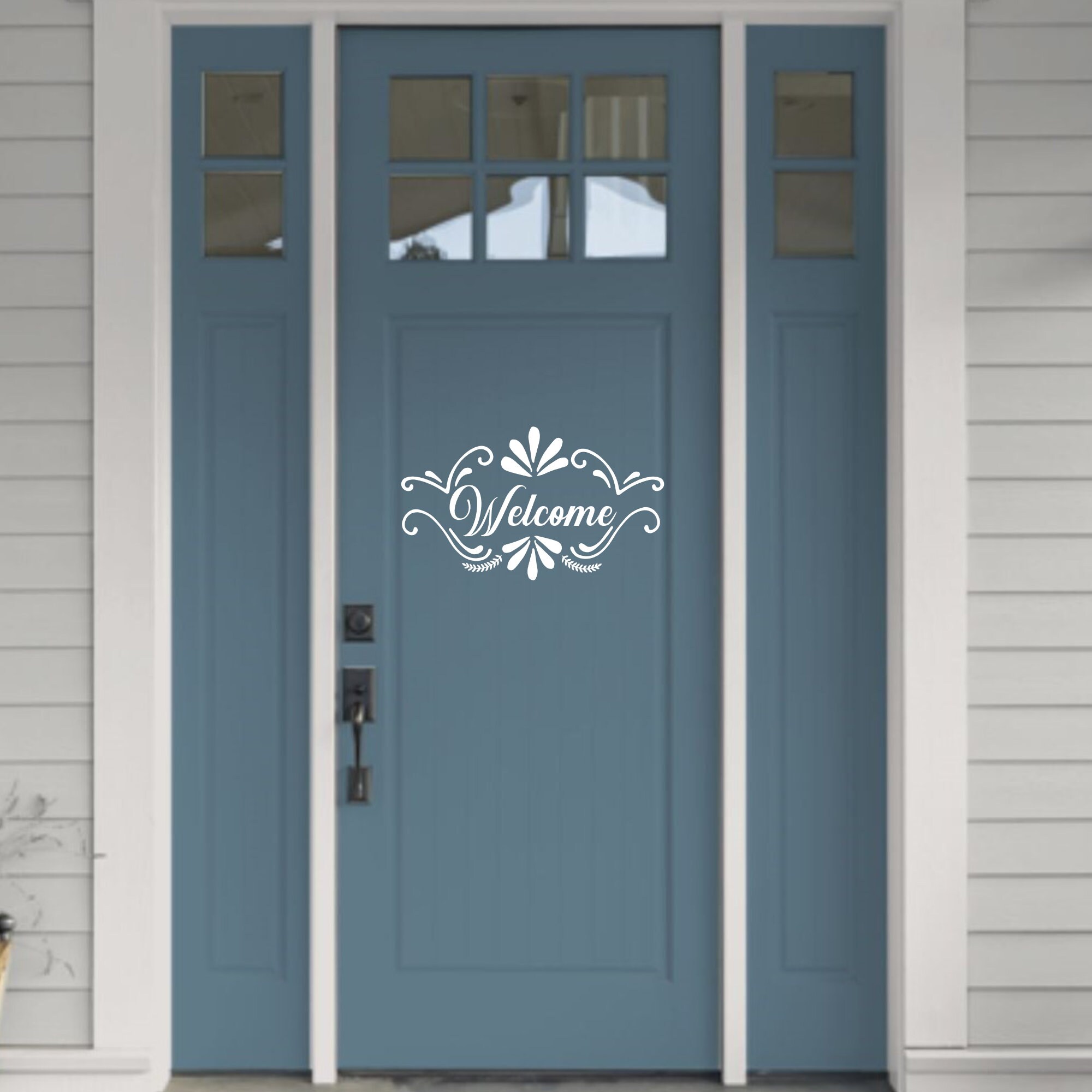 Welcome Sign Decal Wall Art Home Decor Door Window Sticker 22 ...