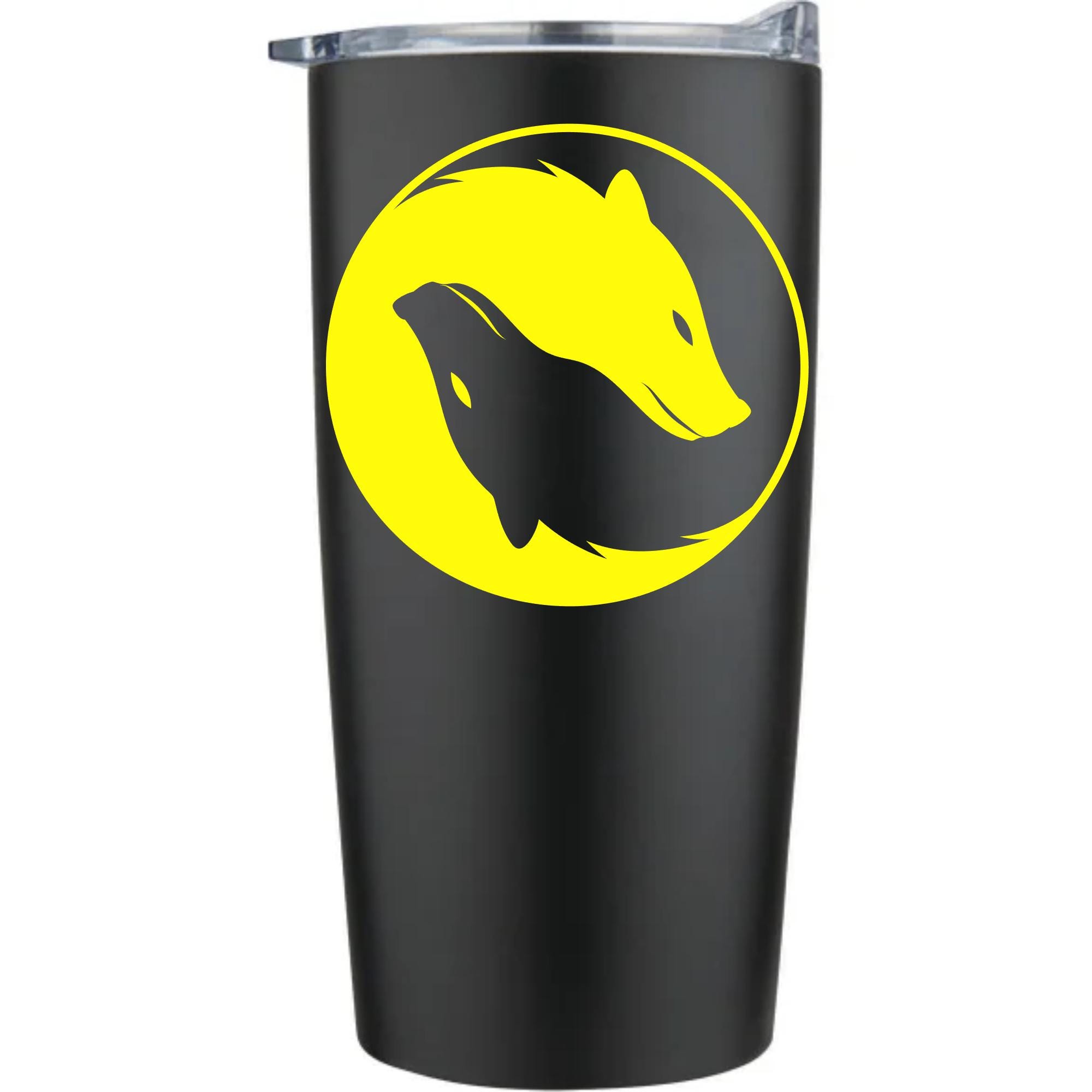 Wolf Yin Yang Vinyl Decal – Nature Inspired Car Laptop Sticker - Etsy