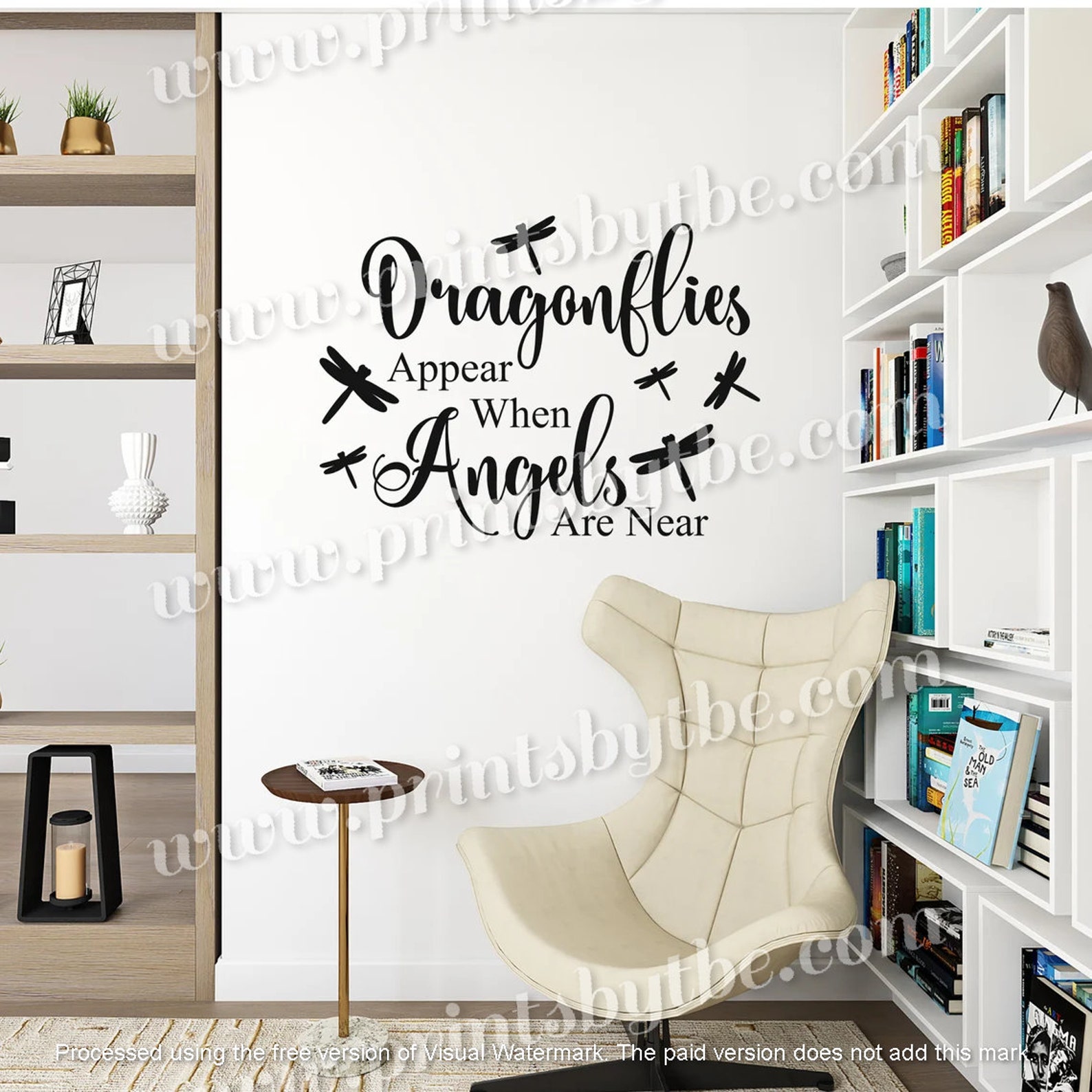 Dragonflies Angels Decal: Memorial Sticker, Car, Tumbler, Home Decor - Etsy