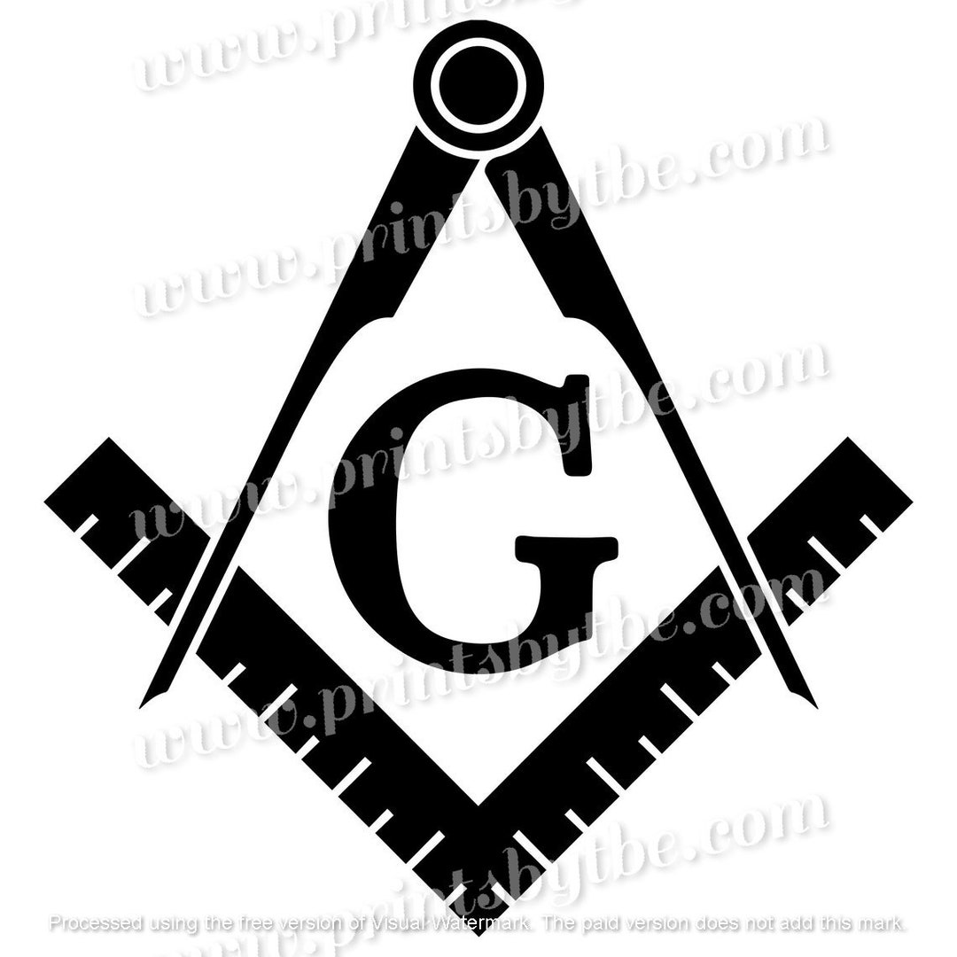Masonic Freemason Decal Stickers Square and Compass Tumbler Car Truck ...