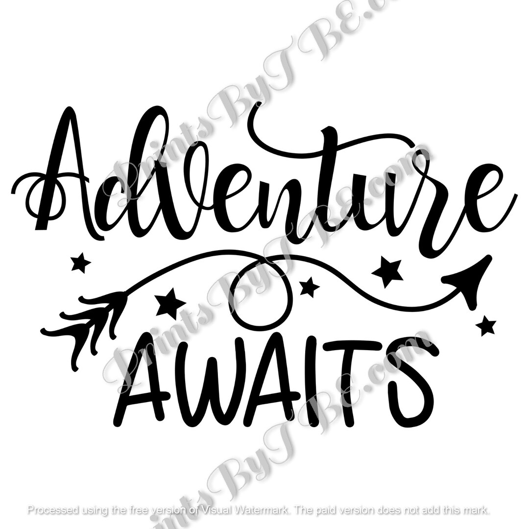 Adventure Awaits Decal RV Truck Camper Car Truck Wall Art Tumbler ...