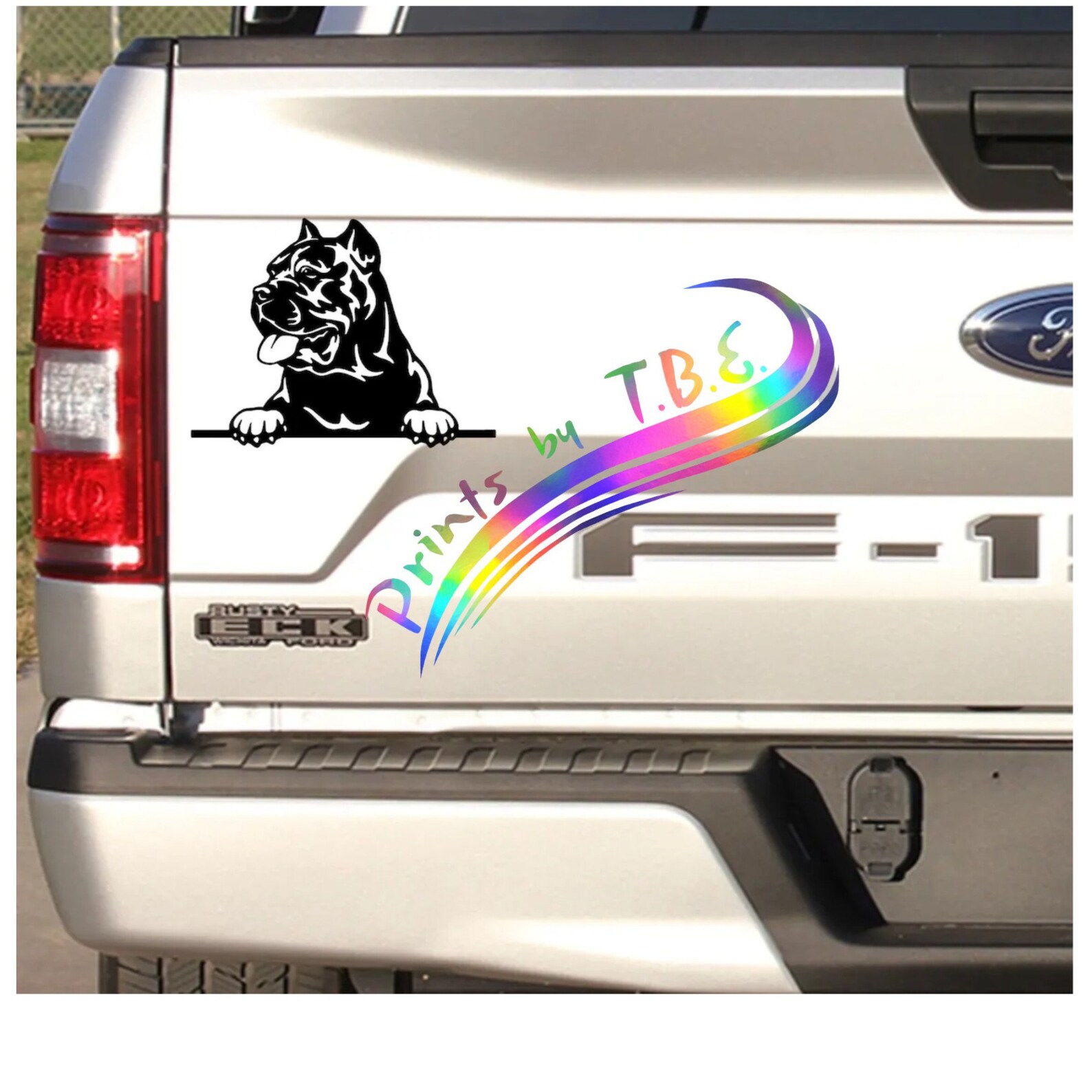 Peeking Cane Corso Dog Decal Tumbler Truck Car Window Laptop Hydro ...
