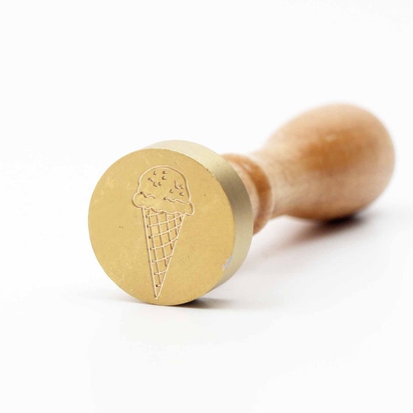 Ice Cream Cone Stamp - Etsy