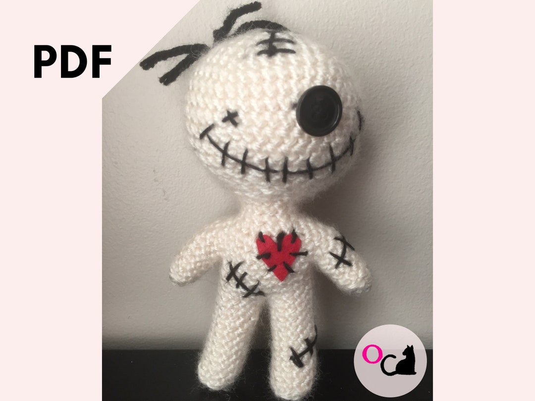 Voodoo Doll Crochet Pattern - Etsy