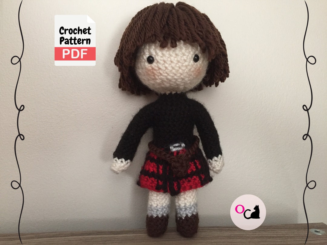 Highlander Crochet Doll Pattern - Etsy