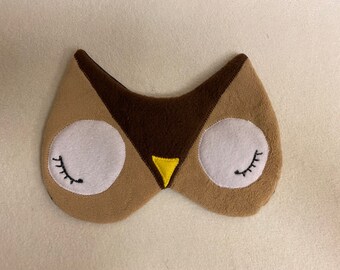 Owl Sleep Mask - Etsy