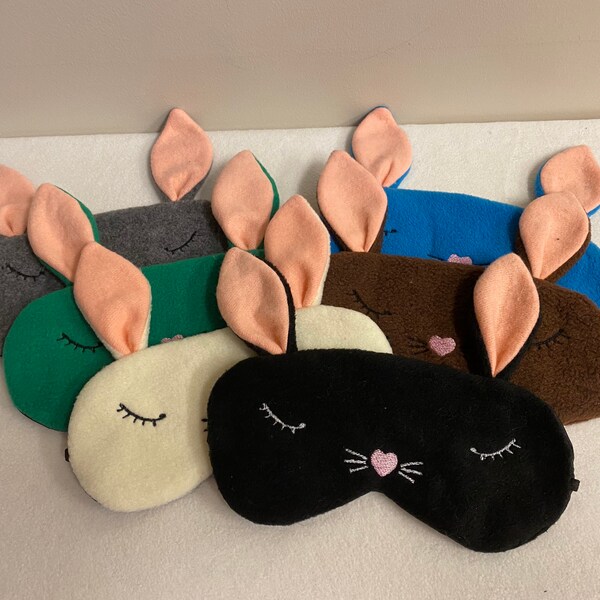 Cat Sleep Mask - Etsy