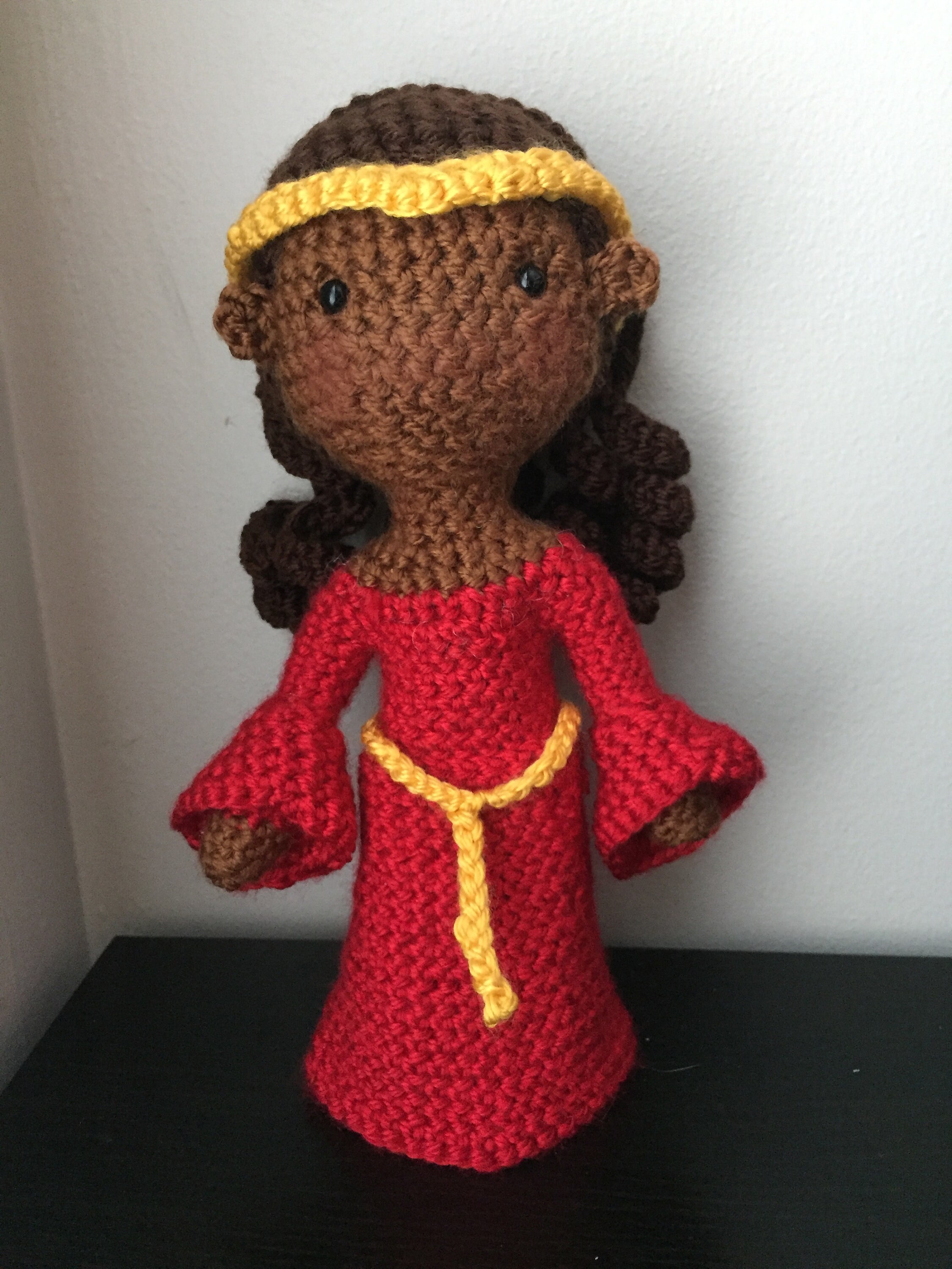 Medieval Queen Crochet Doll Pattern - Etsy