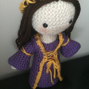 Medieval Princess Crochet Doll Pattern - Etsy