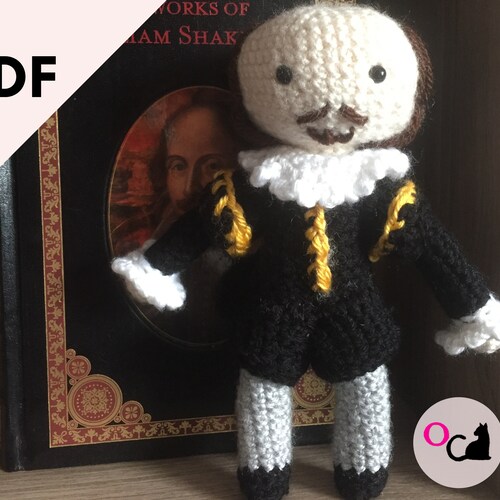 PATTERN PDF Alexander Hamilton Amigurumi Crochet Doll Crochet - Etsy
