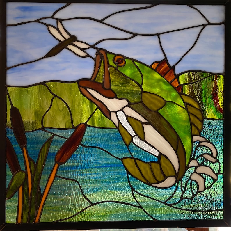 Bass Stained Glass - Etsy