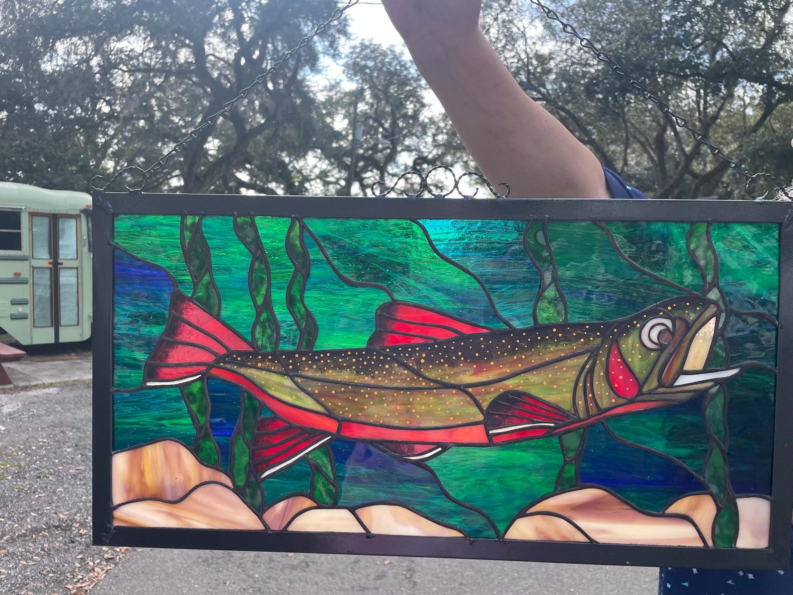 Brook Trout Stained Glass - Etsy
