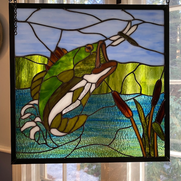 Bass Stained Glass - Etsy