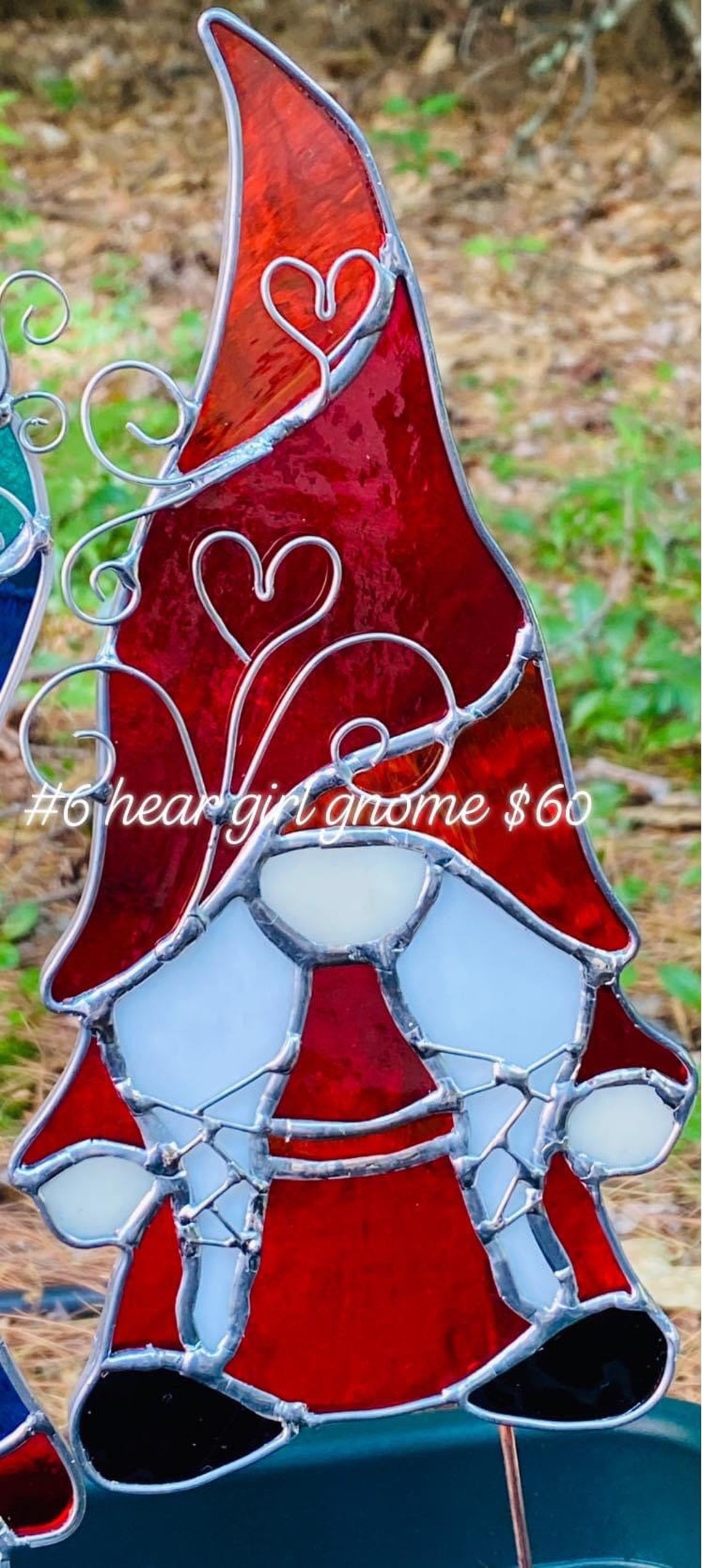 Stained Glass Garden Gnomes - Etsy