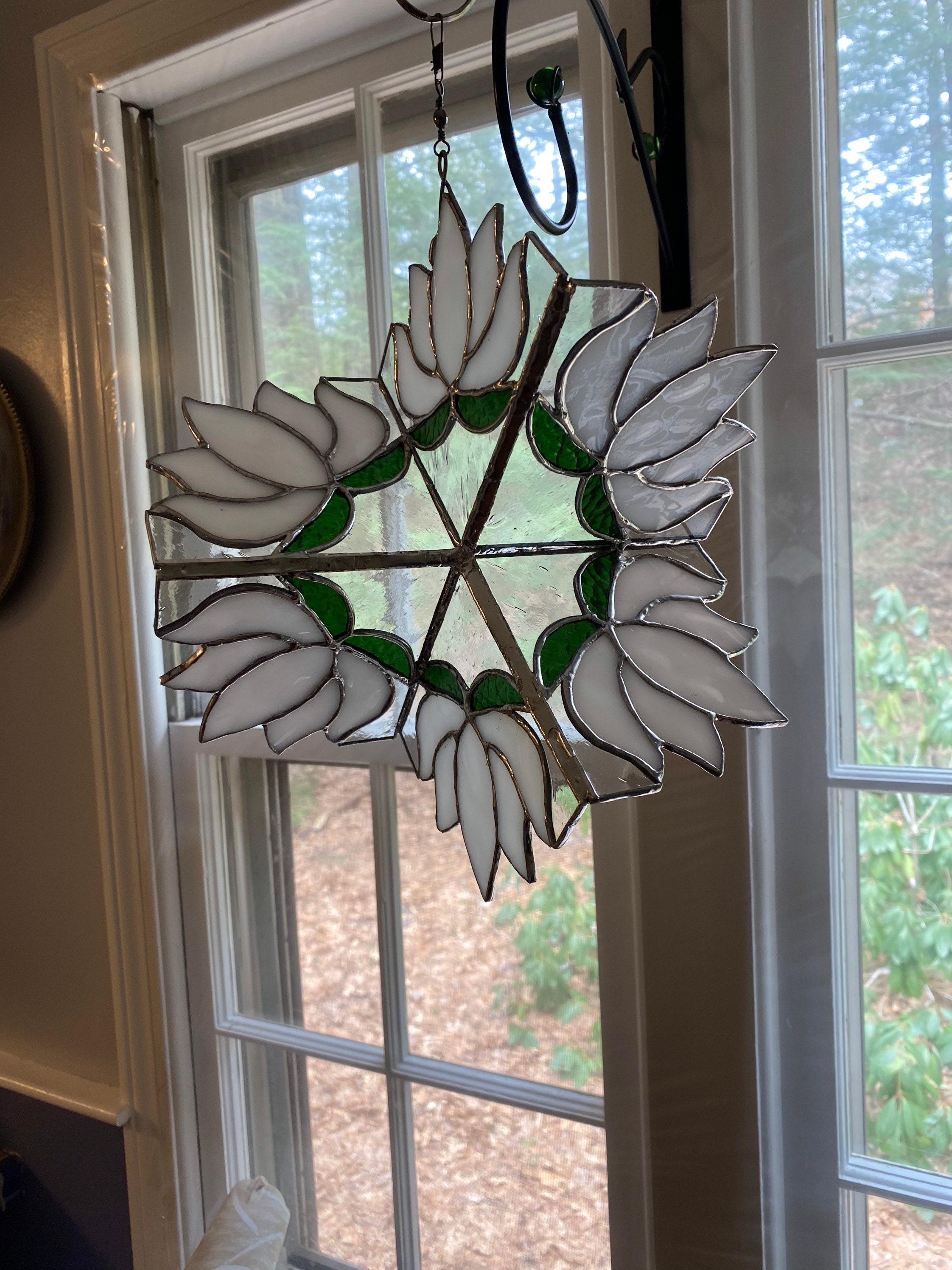 Lotus Flower Garden Spinner - Etsy