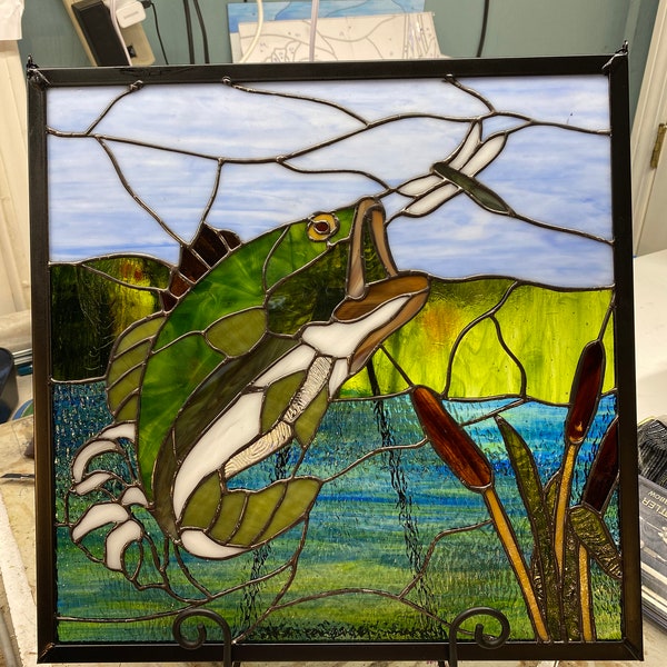 Stained Glass Fish - Etsy