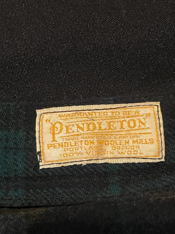 1960s Pendleton skirt - Gem