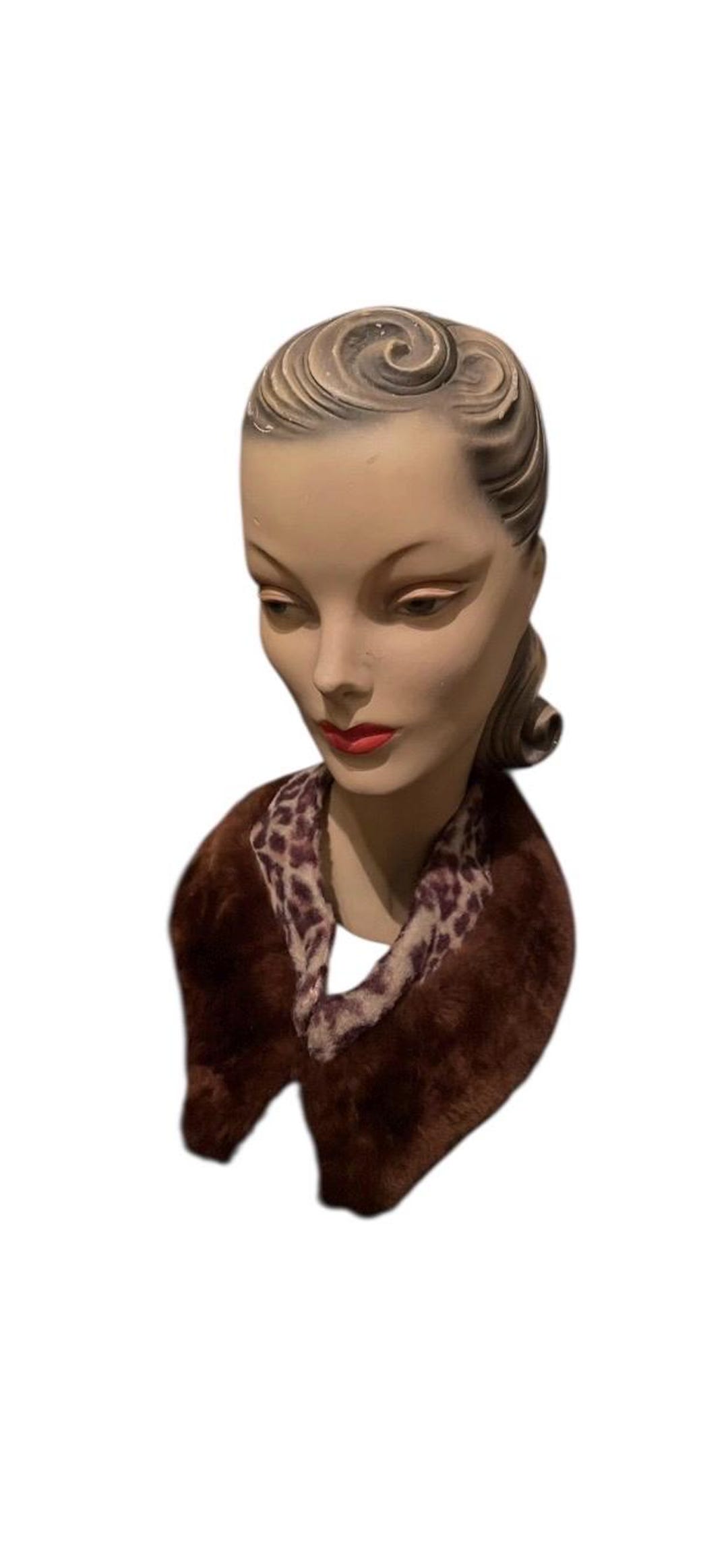 1950s Leopard Faux Fur Shaw - Etsy