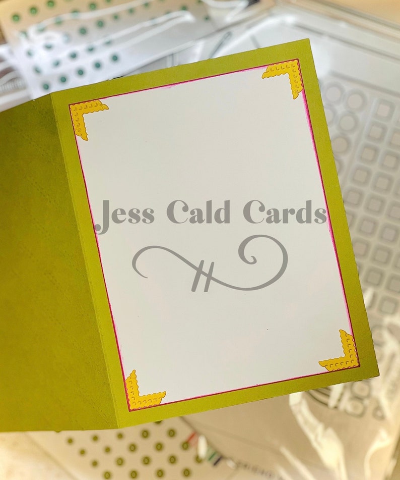 Hello Bestie Card grasshopper Green - Etsy