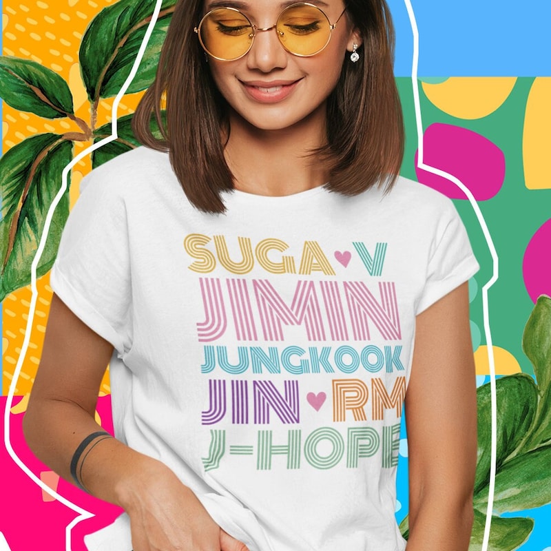 Bts Shirt - Etsy