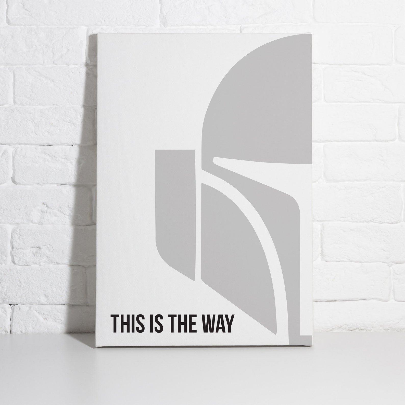 This is the Way Poster | the Mandalorian Wall Art |- Star Wars ...