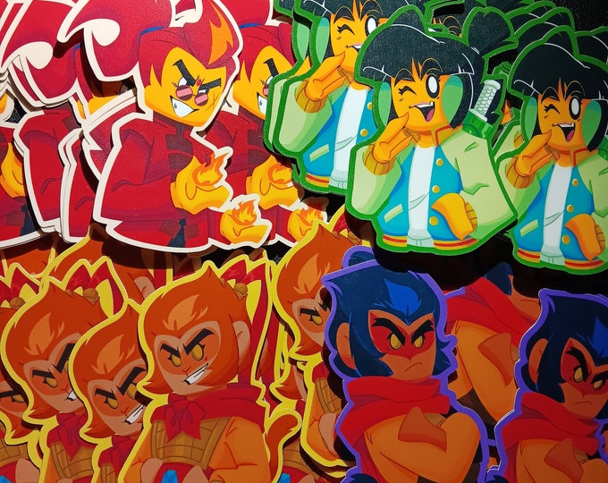 LMK: Sun Wukong and Macaque Logo | Enamel Pin - Etsy