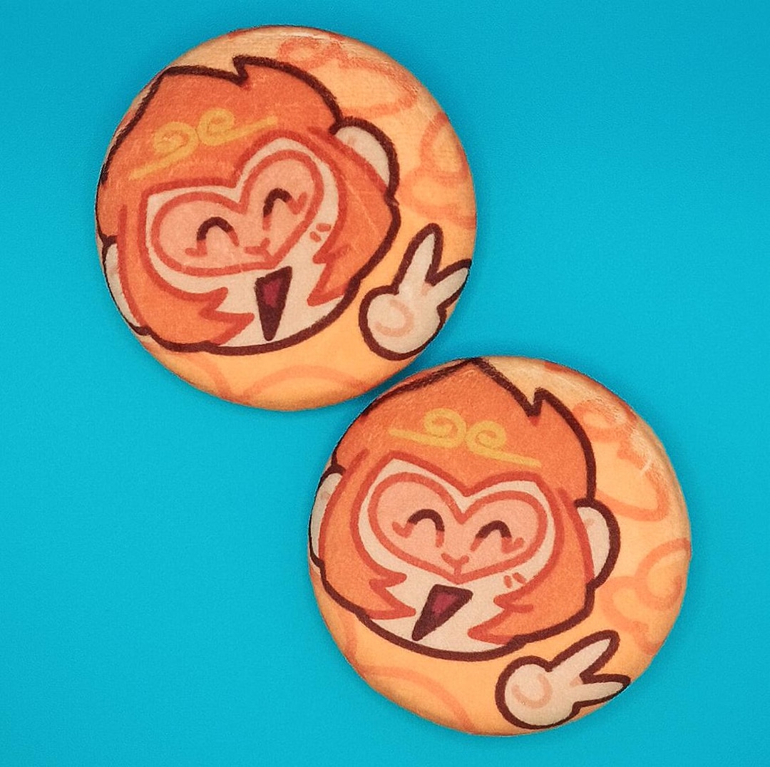 Discounted** LMK - Sun Wukong Plush Button - Etsy