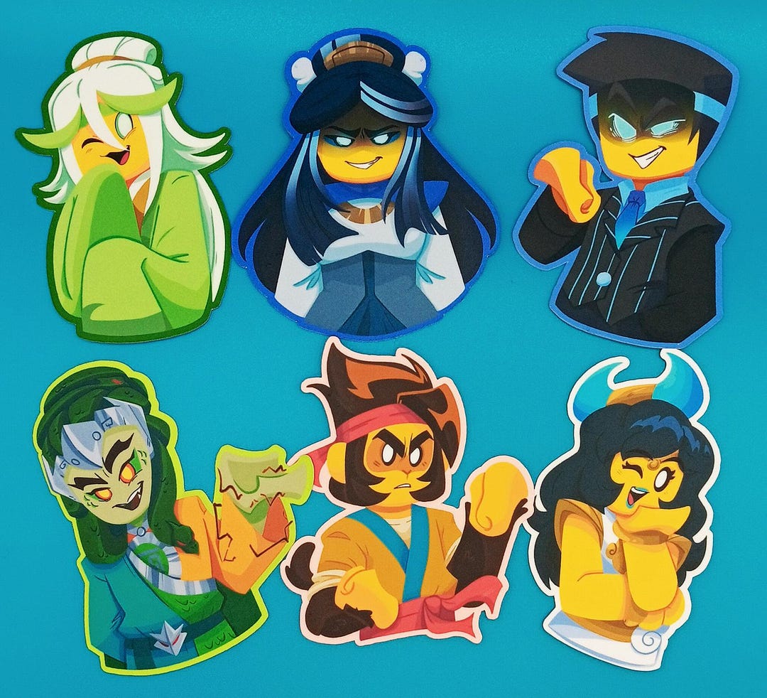 LMK Character Stickers - SERIES 2 - Etsy