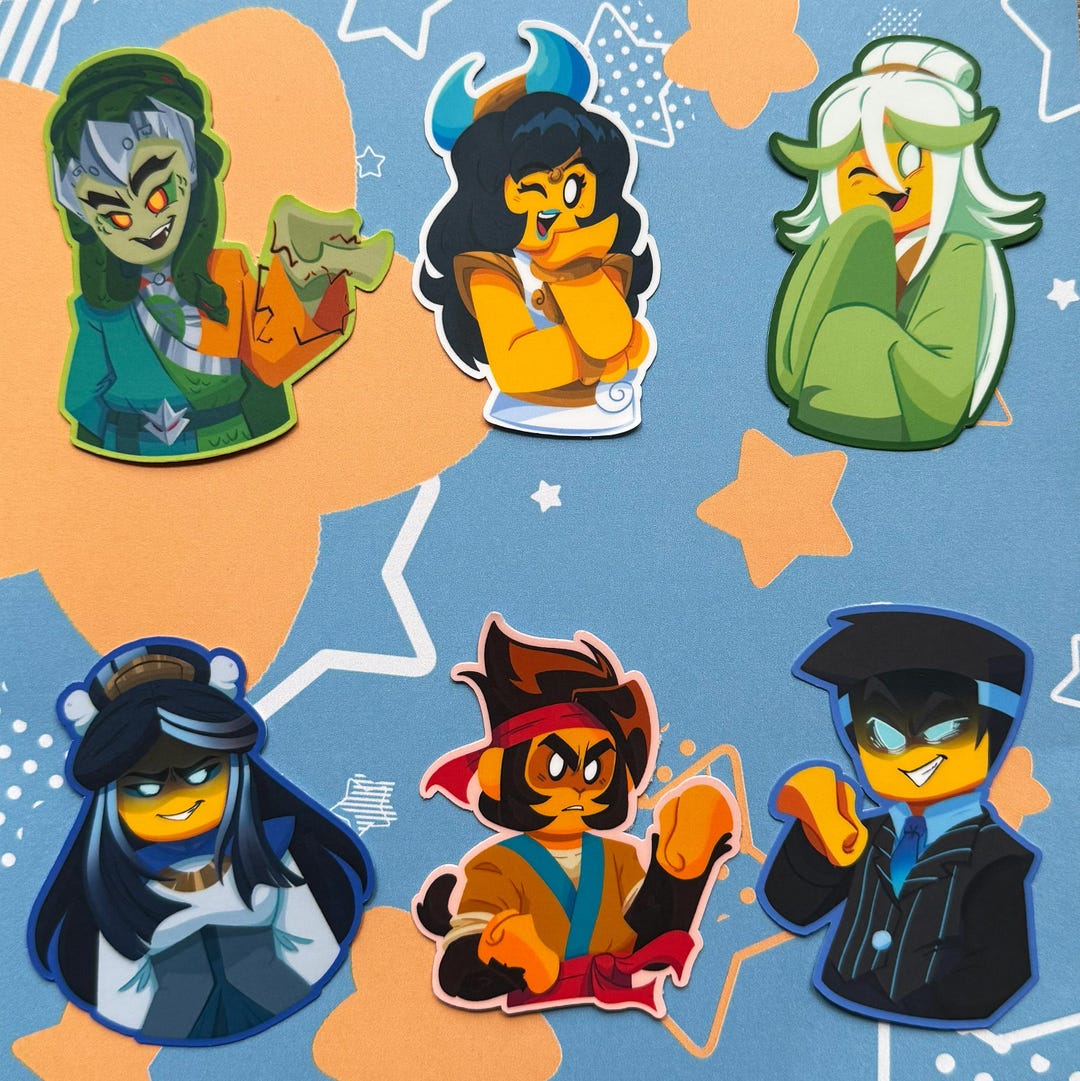 LMK Character Stickers - SERIES 2 - Etsy