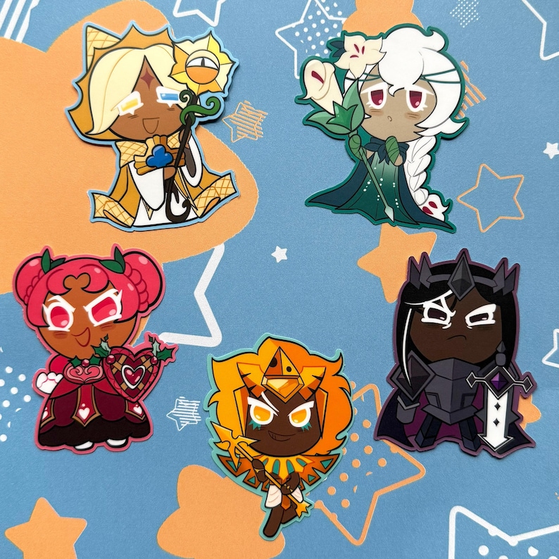 Cookie Run Kingdom Stickers - Etsy