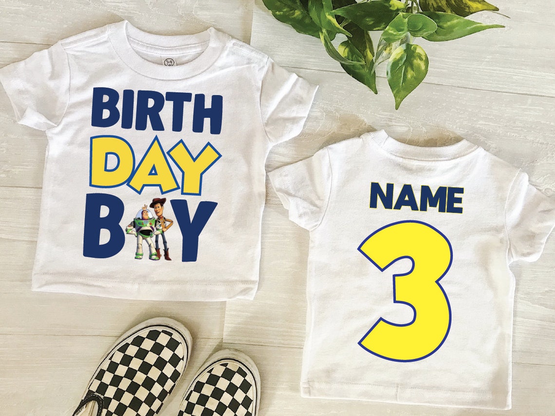 Toy Story Shirt Disney Shirt Birthday shirt First birthday | Etsy