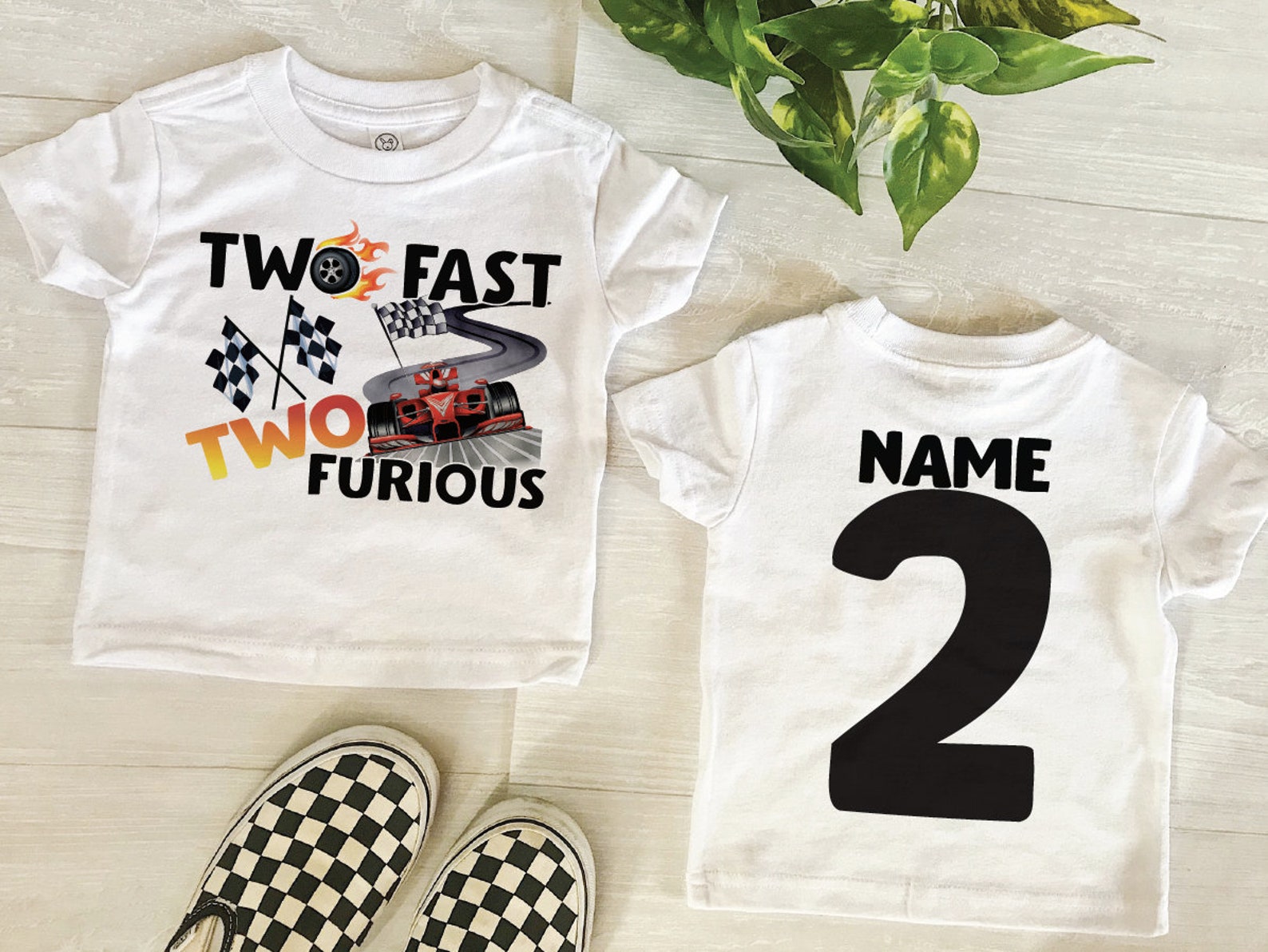 Two Fast Two Furious Birthday Shirt Two Fast Birthday Shirt - Etsy