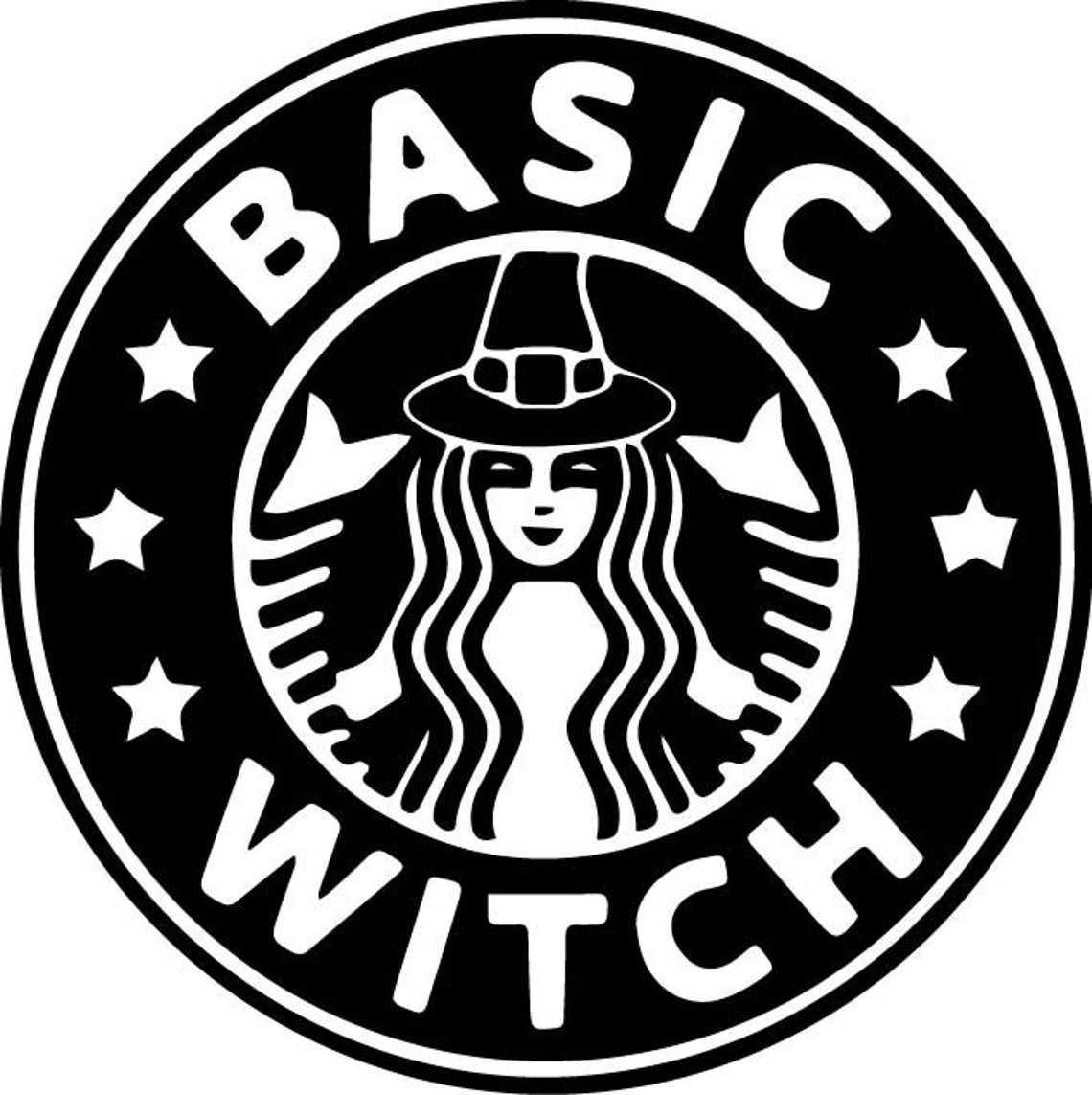 Basic Witch Halloween Svg Basic Witch Svg Halloween Cut | Etsy