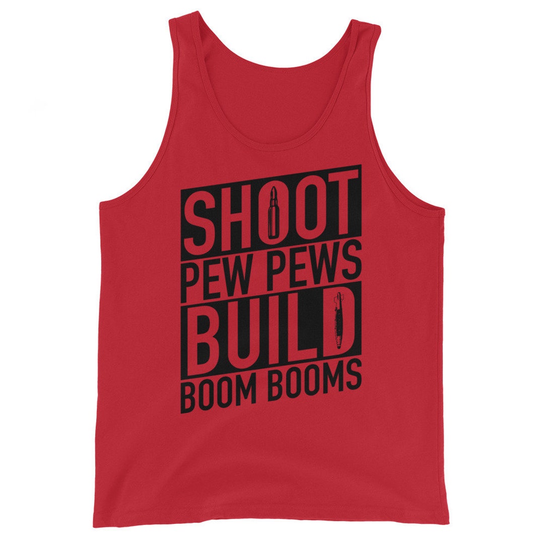 Pew Pews and Boom Booms Alternate Tank Top - Etsy