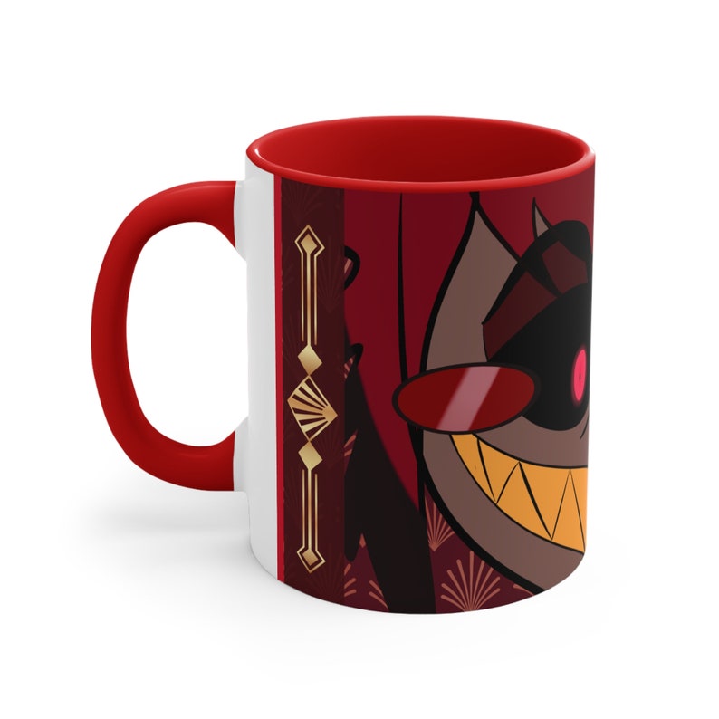 Alastor Inspired Hazbin Hotel Accent Coffee Mug - Etsy Australia