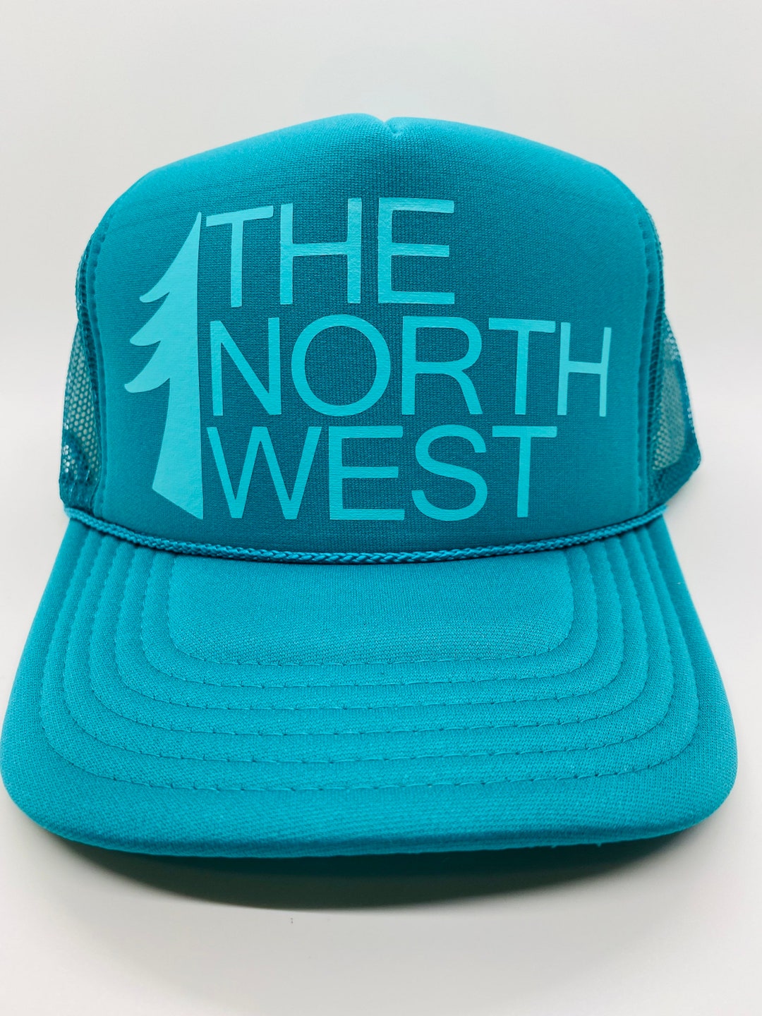 The North West Trucker Hat / Northwest / Pacific Northwest / PNW Teal ...