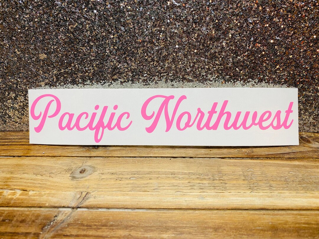 Pacific Northwest Decal Sticker - Etsy