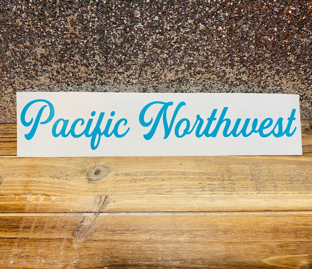 Pacific Northwest Decal Vinyl Die Cut Car Window Sticker Northwest Love ...