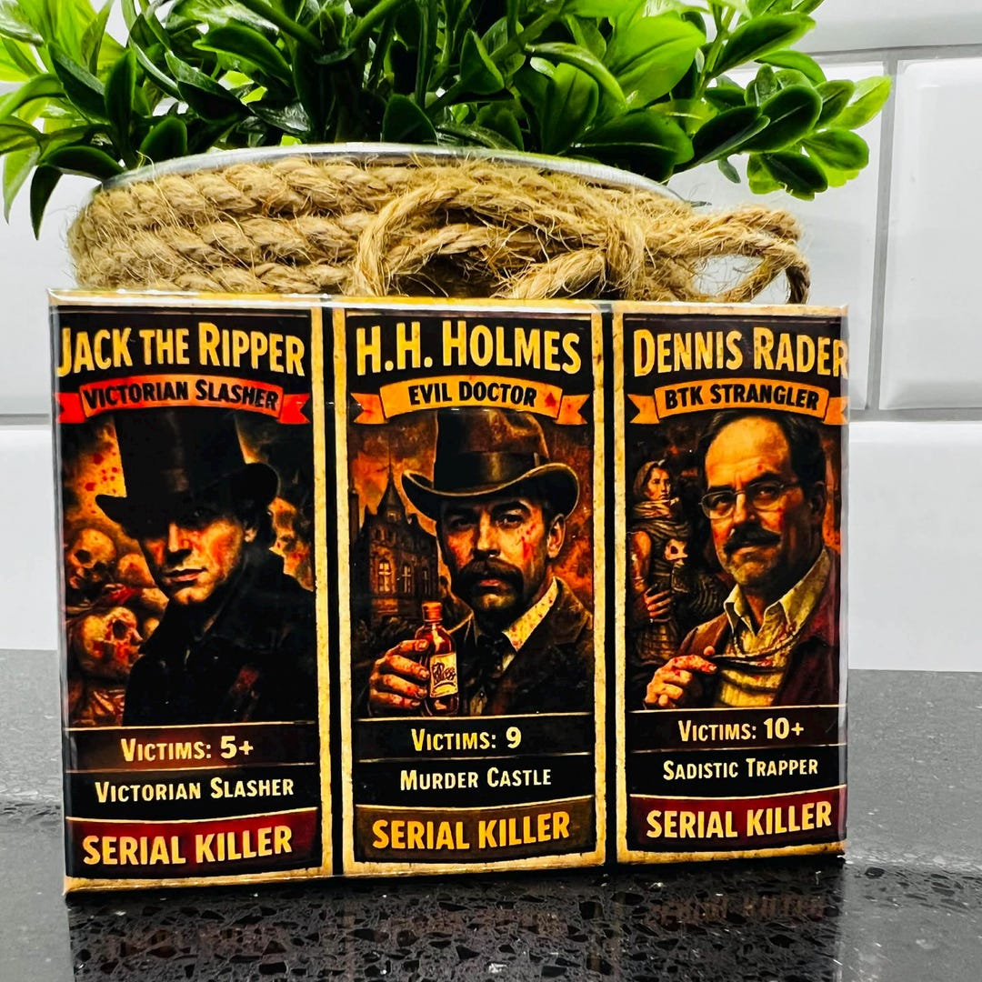 Serial Killer Trading Card Style Magnet 2.5" X 3.5" True Crime Fridge ...