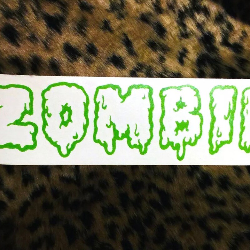 Zombie Car Decal - Etsy