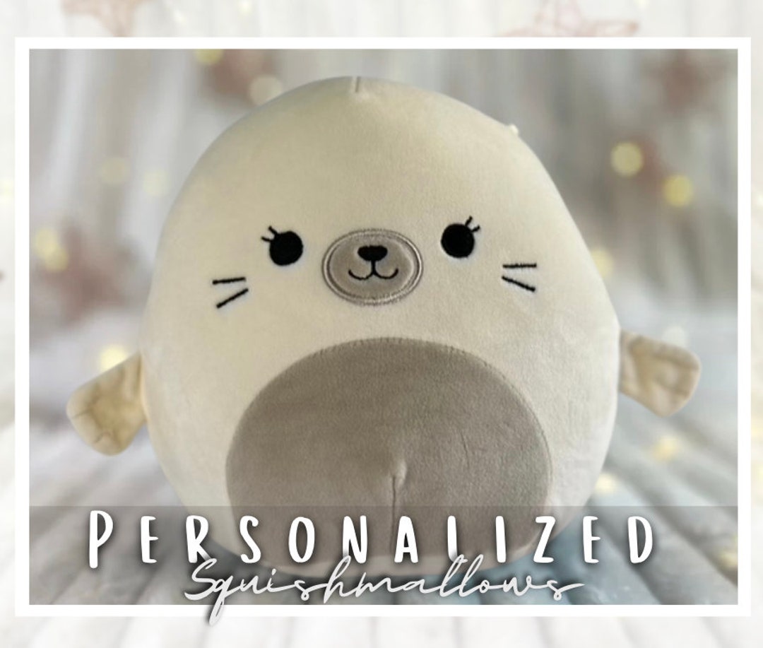 Custom Seal Squishmallow Personalized Squishmallow Rare - Etsy